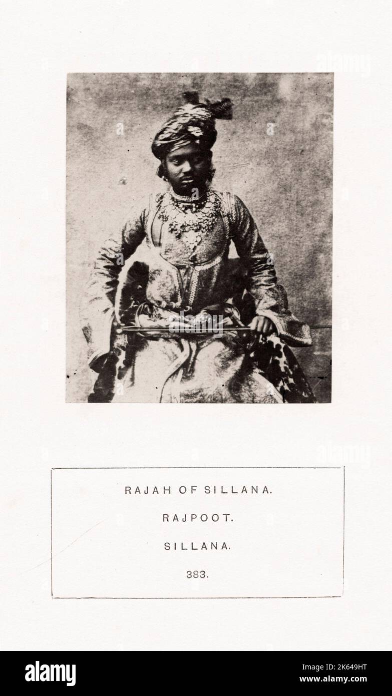 Vintage 19th century photograph: The People of India: A Series of ...