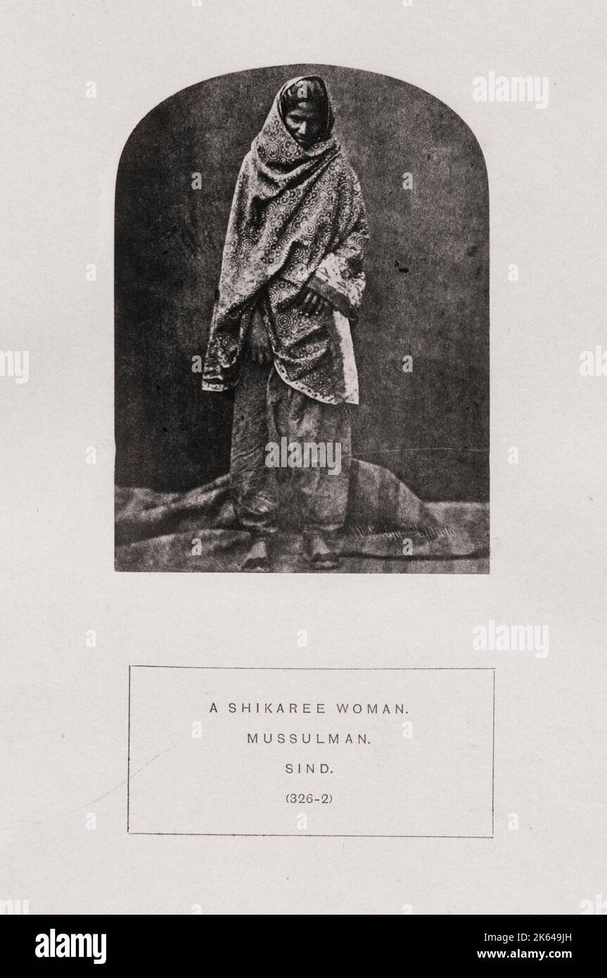 Vintage 19th century photograph: The People of India: A Series of ...