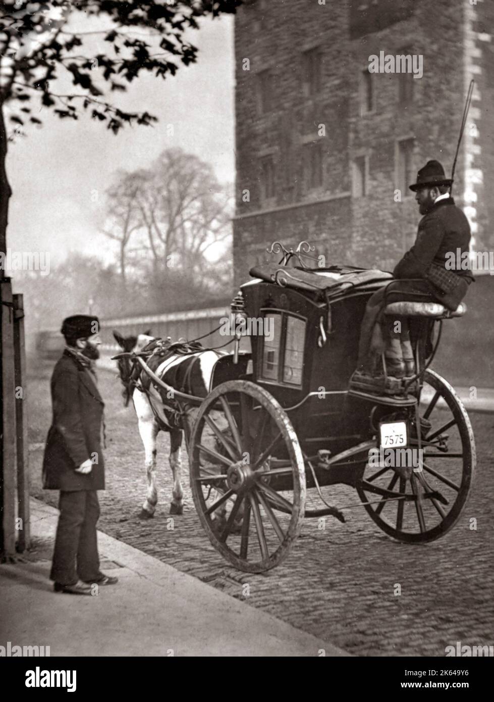 Horse hackney carriage london hi-res stock photography and images - Alamy