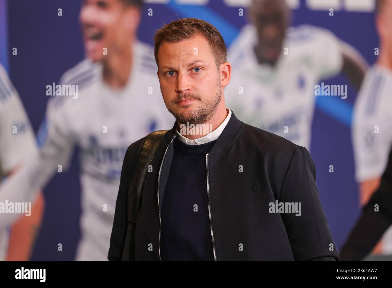 Copenhagen, Denmark. 11th Oct, 2022. Head coach Jacob Neestrup of FC ...