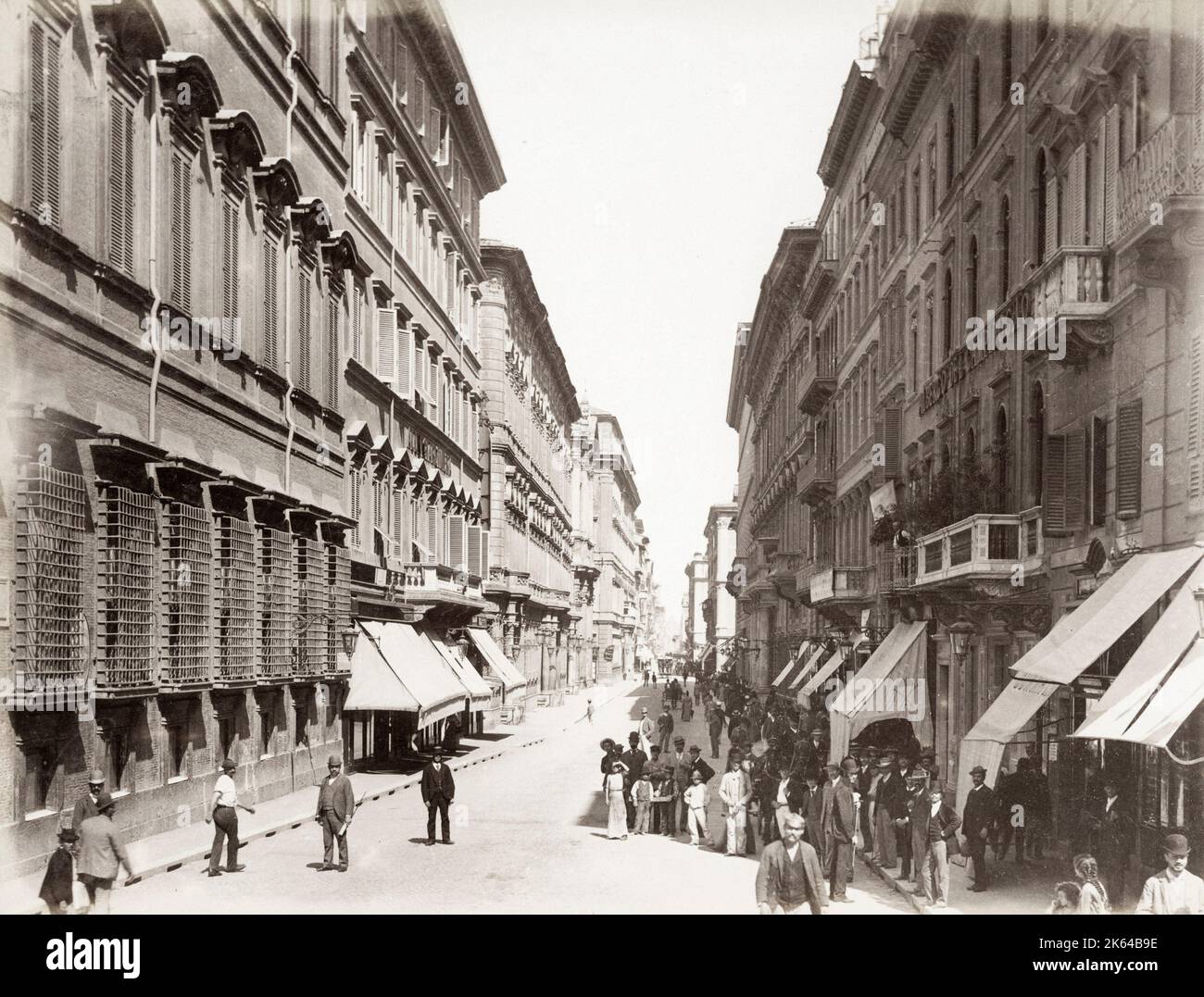Rome corso street hi-res stock photography and images - Alamy
