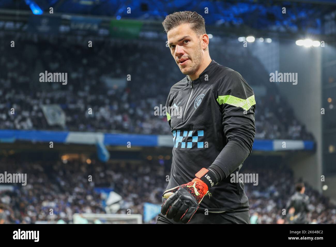 Copenhagen, Denmark. 11th Oct, 2022. Goalkeeper Ederson (31) of ...