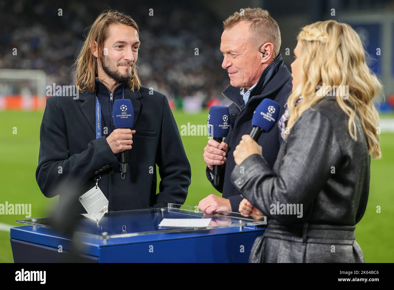 Copenhagen, Denmark. 11th Oct, 2022. Rasmus Falk (L) of FC Copenhagen ...