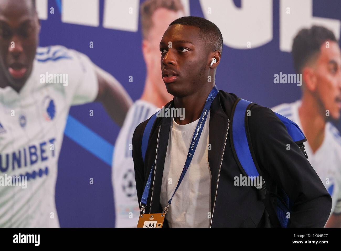 Copenhagen, Denmark. 11th Oct, 2022. Mohammed Daramy of FC Copenhagen ...