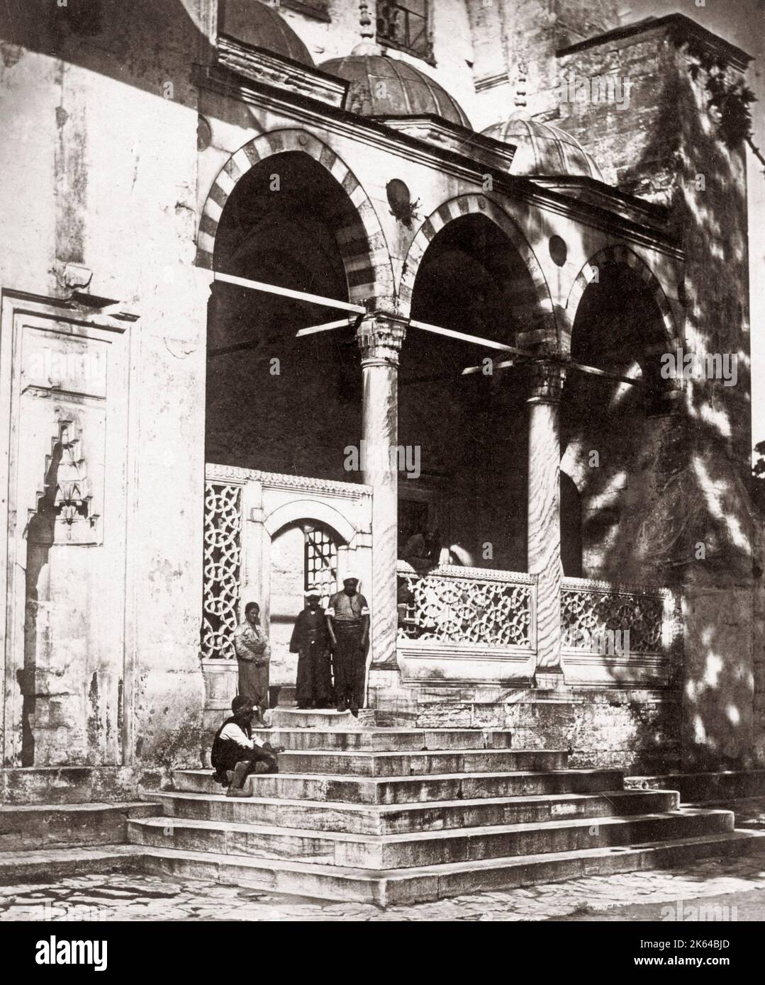 Street scene, Constantinople (Istanbul), Turkey, c.1880 Stock Photo - Alamy