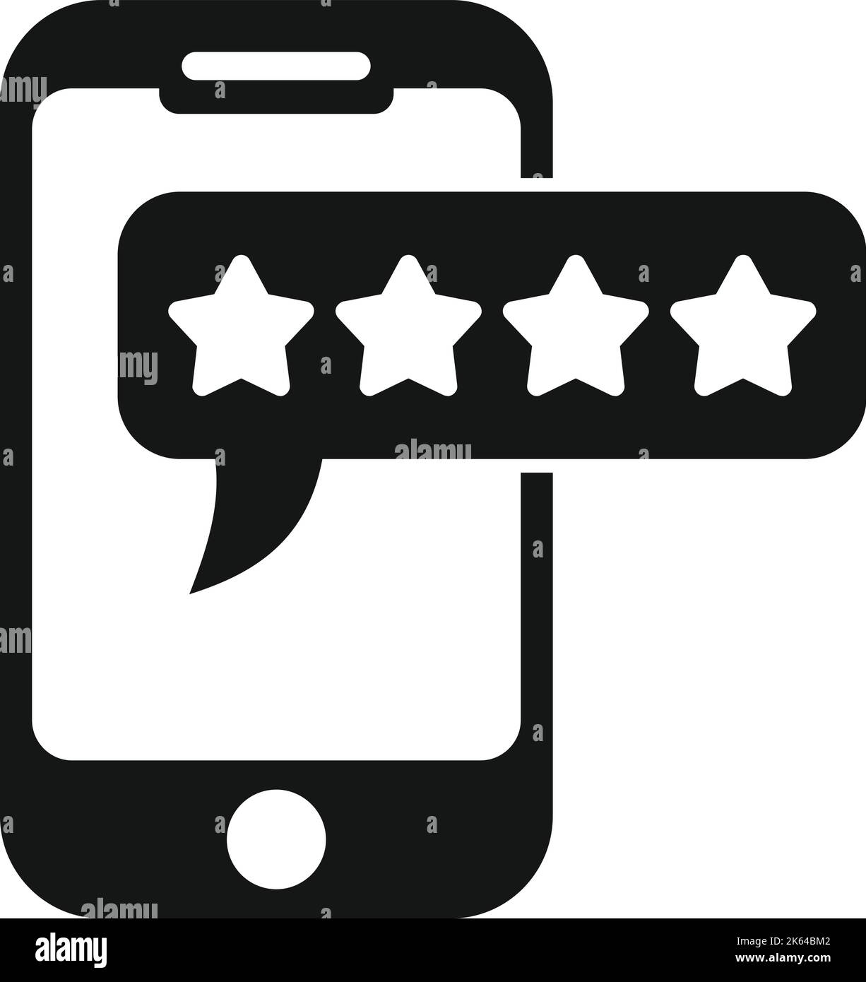 Online review icon simple vector. Trust promise. Credible rate Stock ...