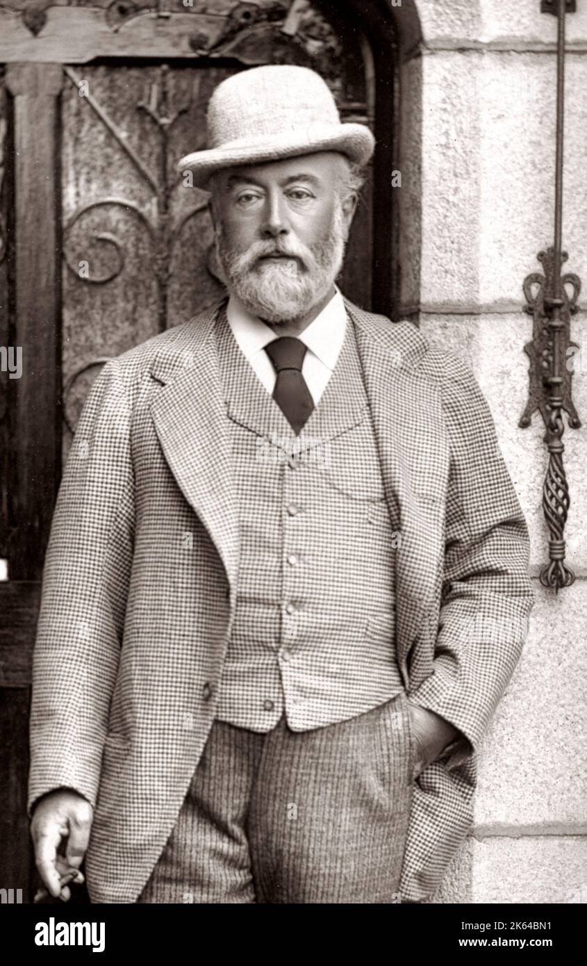 Sir Algernon Borthwick, Bt, 1st Baron Glenesk Between 1887 and 1895 ...