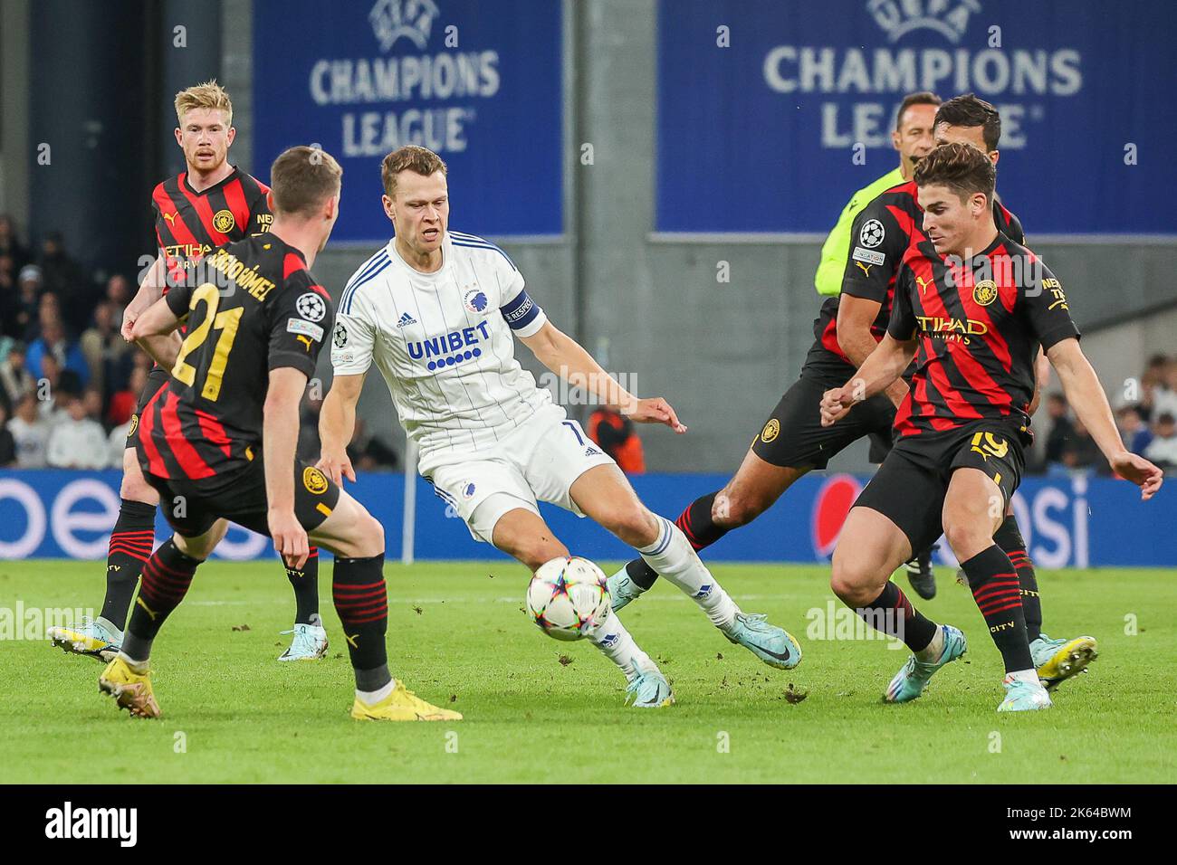 Copenhagen, Denmark. 11th Oct, 2022. Viktor Claesson (7) of FC ...