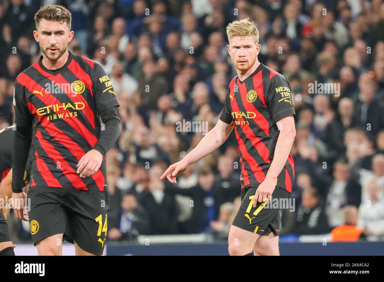Copenhagen, Denmark. 11th Oct, 2022. Kevin De Bruyne (17) of Manchester ...