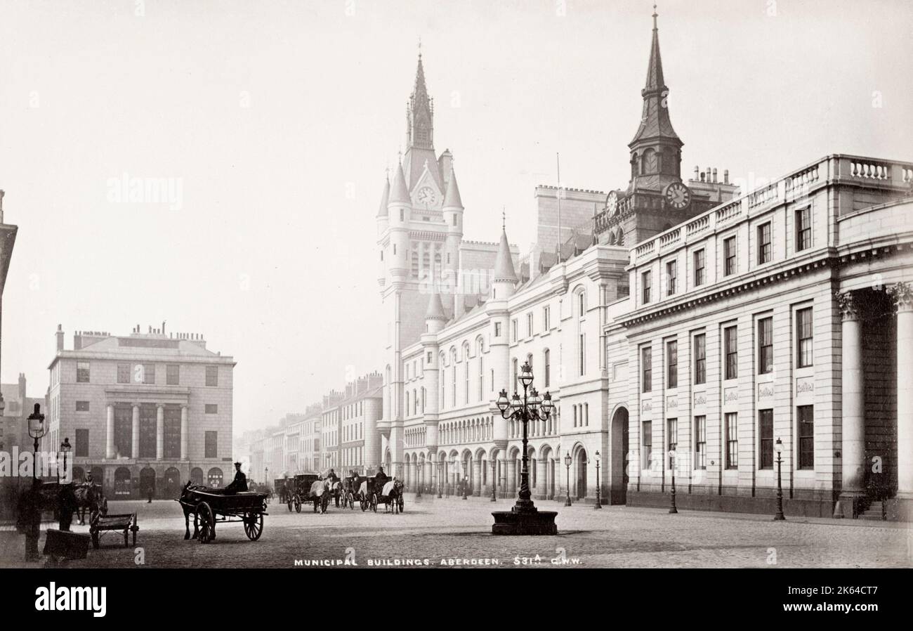 Aberdeen historical buildings hi-res stock photography and images - Alamy