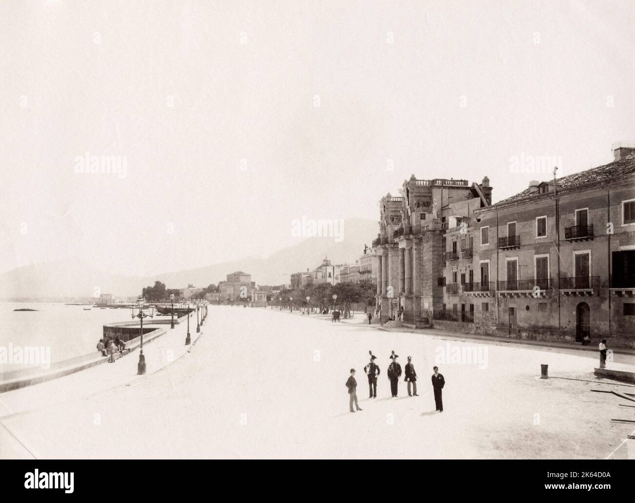 Vintage travel palermo 1890s 1900s hi-res stock photography and images ...