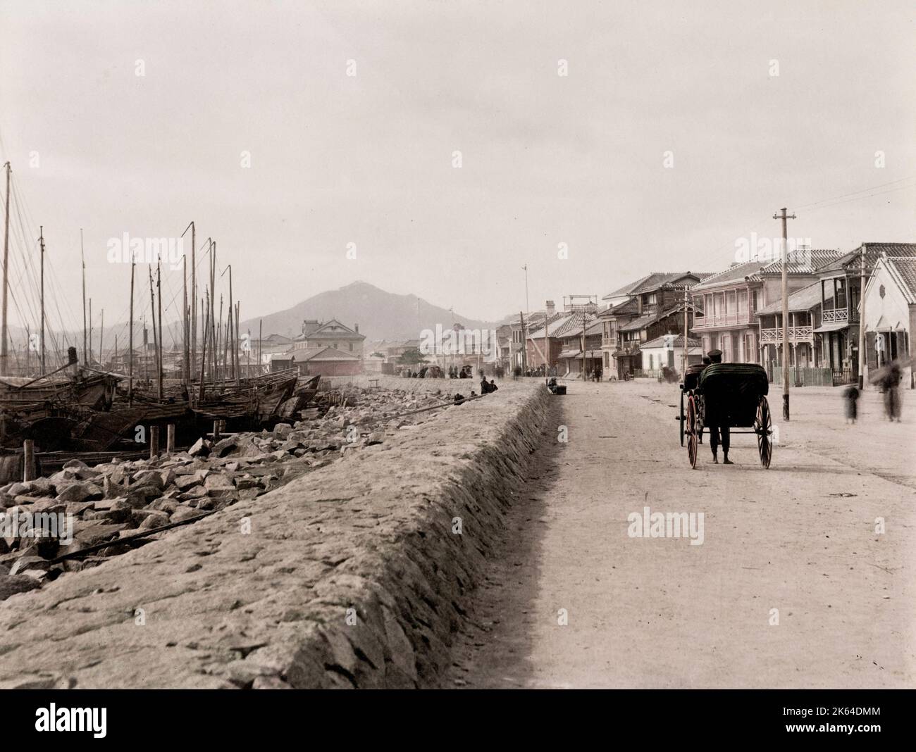 Rickshaw century hi-res stock photography and images - Alamy