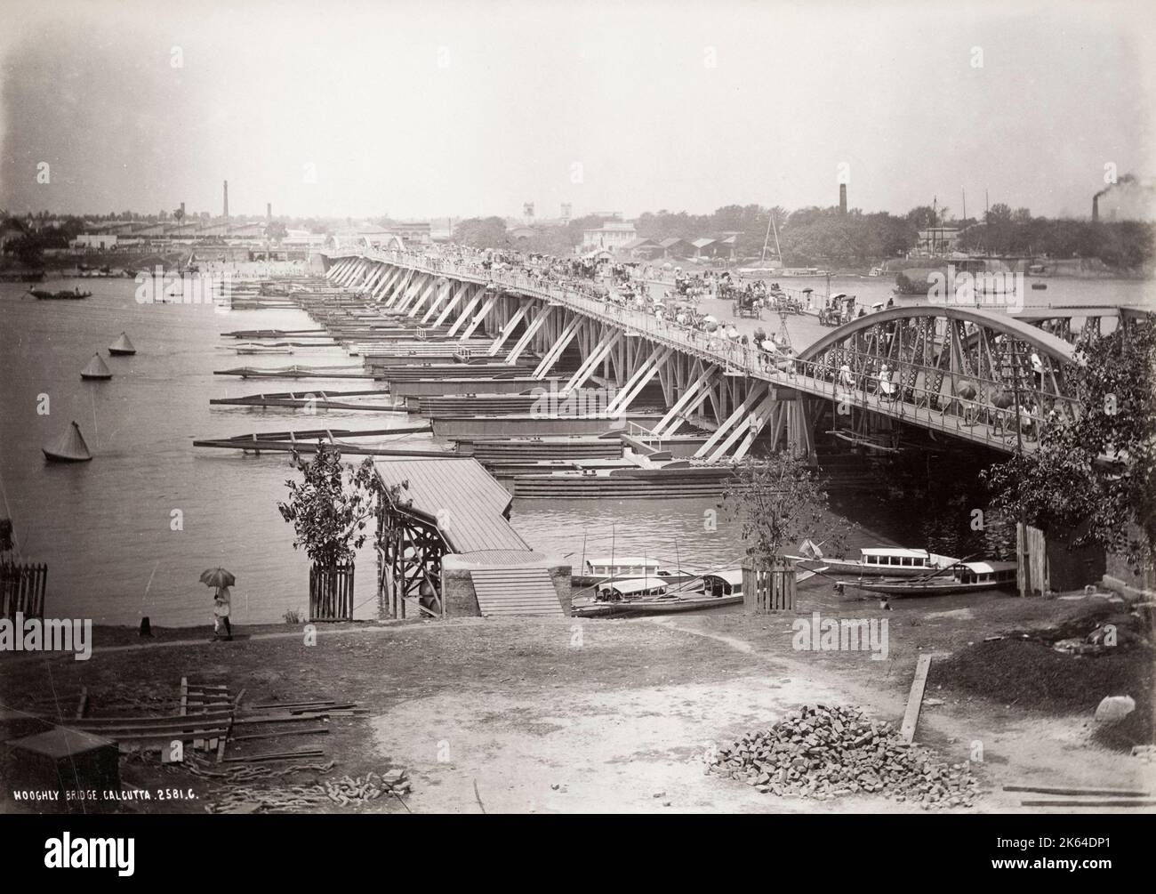 Steel arch bridge india hi-res stock photography and images - Alamy
