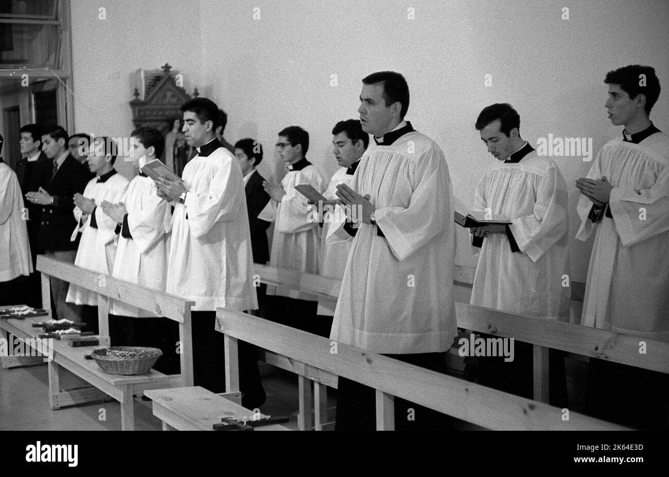 Marcel Lefebvre, Catholic French priest and archbishop ordering young ...