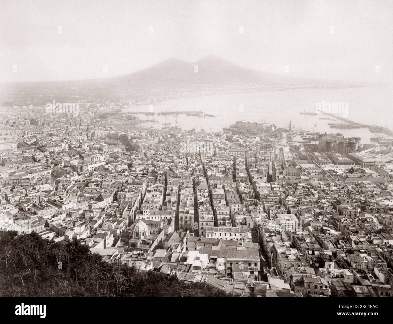 Naples In 1900 Italy (general Map). Lagoons Of Venice. Environs Of