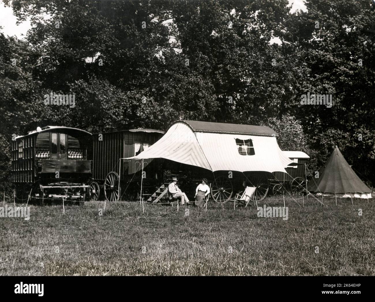 1920s caravan hi-res stock photography and images - Alamy