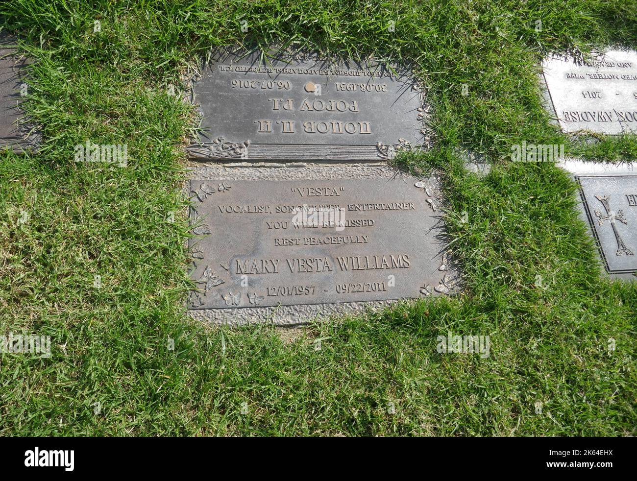 Los Angeles, California, USA 9th October 2022 Singer Vesta Williams ...