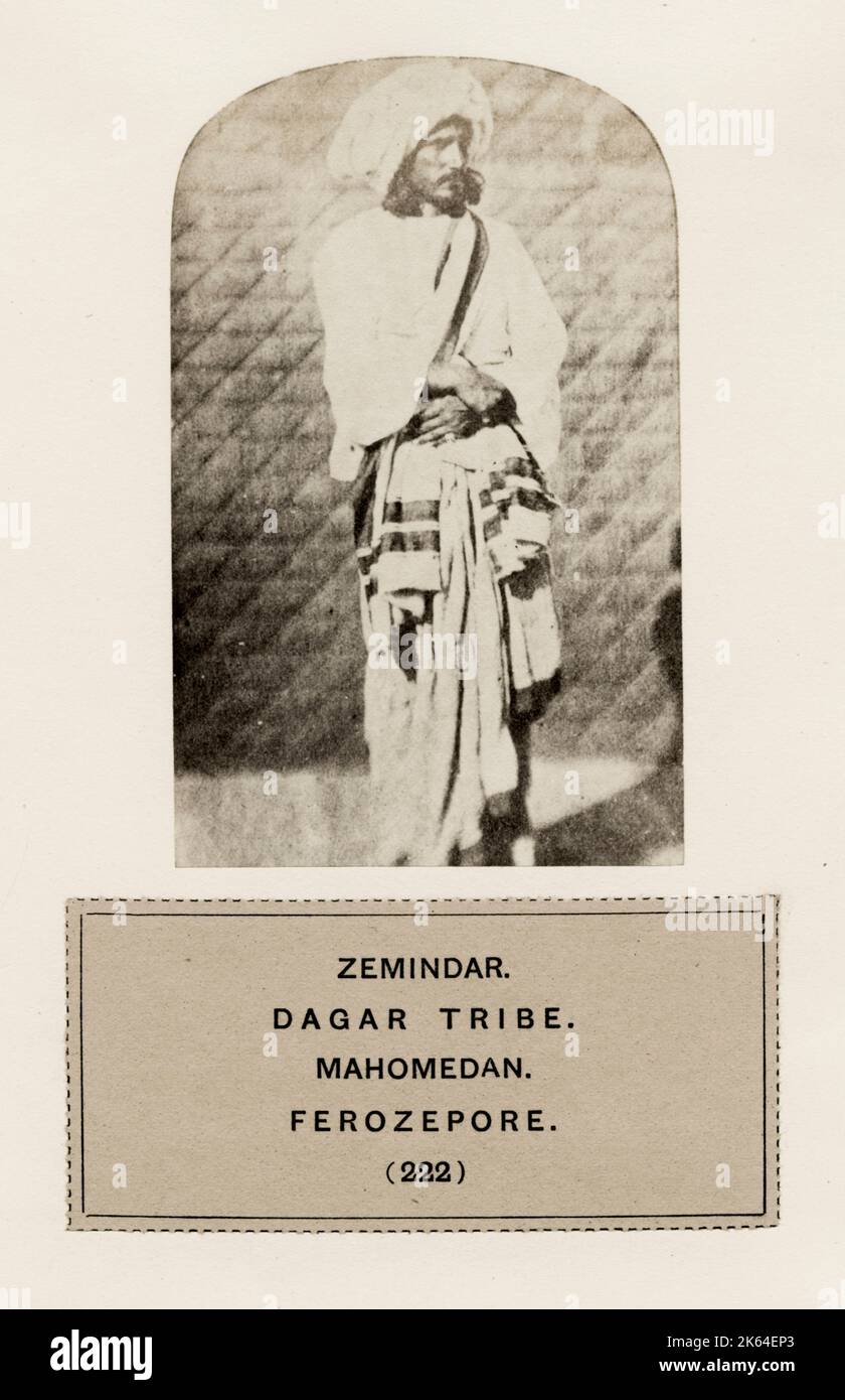 19th century vintage photograph - The People of India: A Series of ...