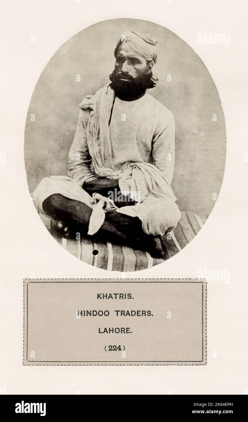 19th century vintage photograph - The People of India: A Series of ...