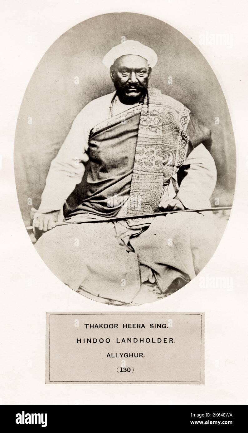 19th century vintage photograph - The People of India: A Series of ...