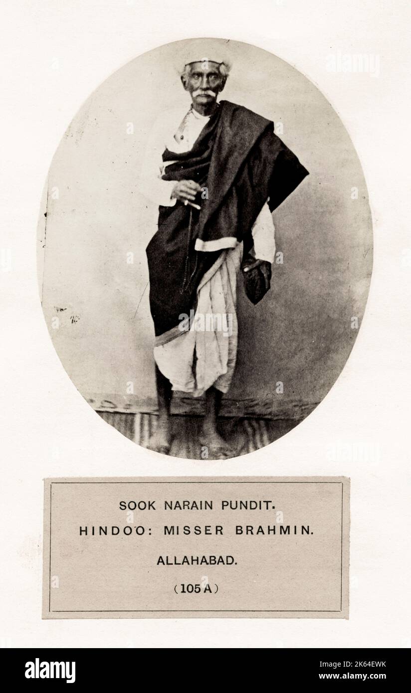 19th century vintage photograph - The People of India: A Series of ...