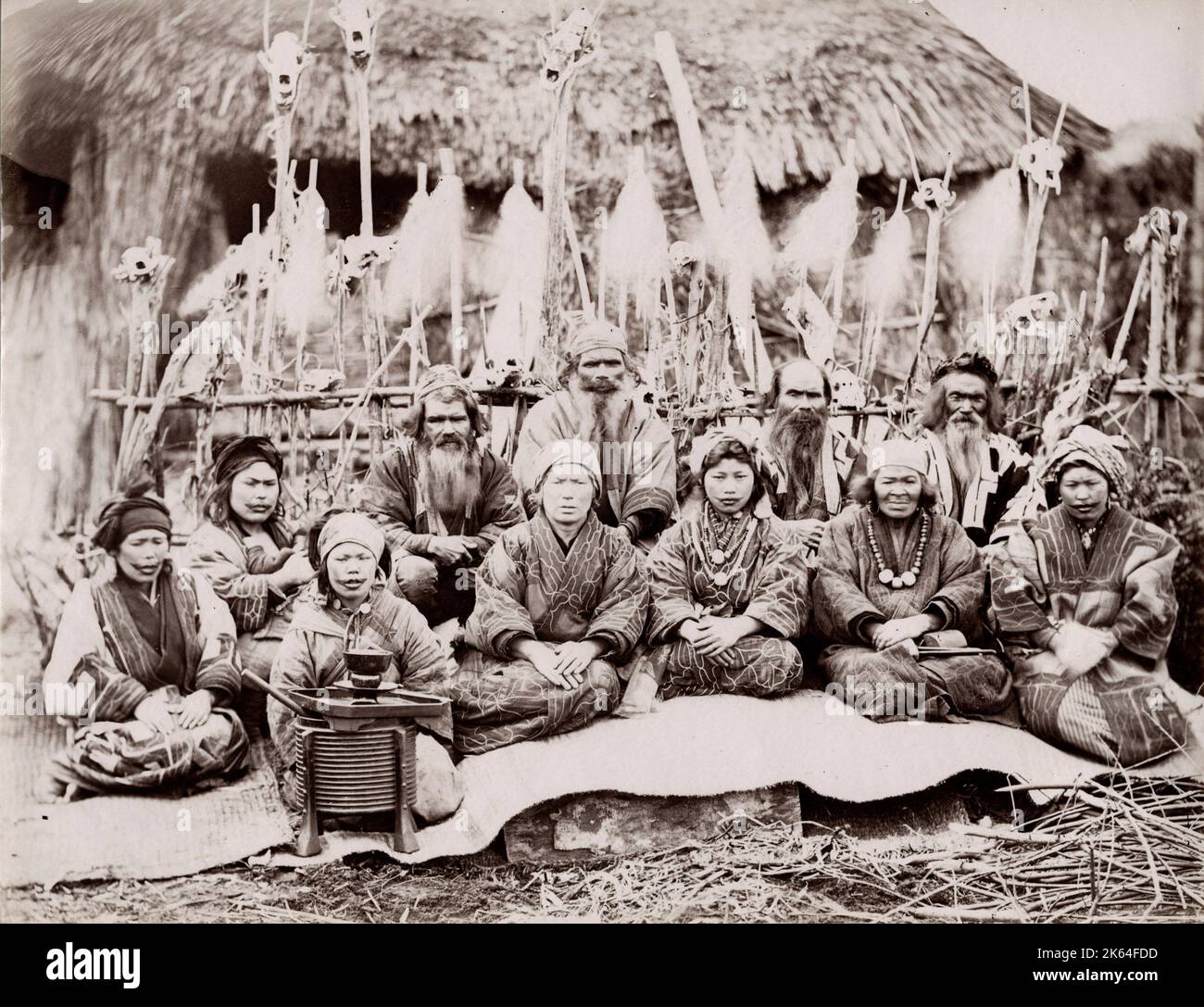 Ainu ethnicity hi-res stock photography and images - Alamy