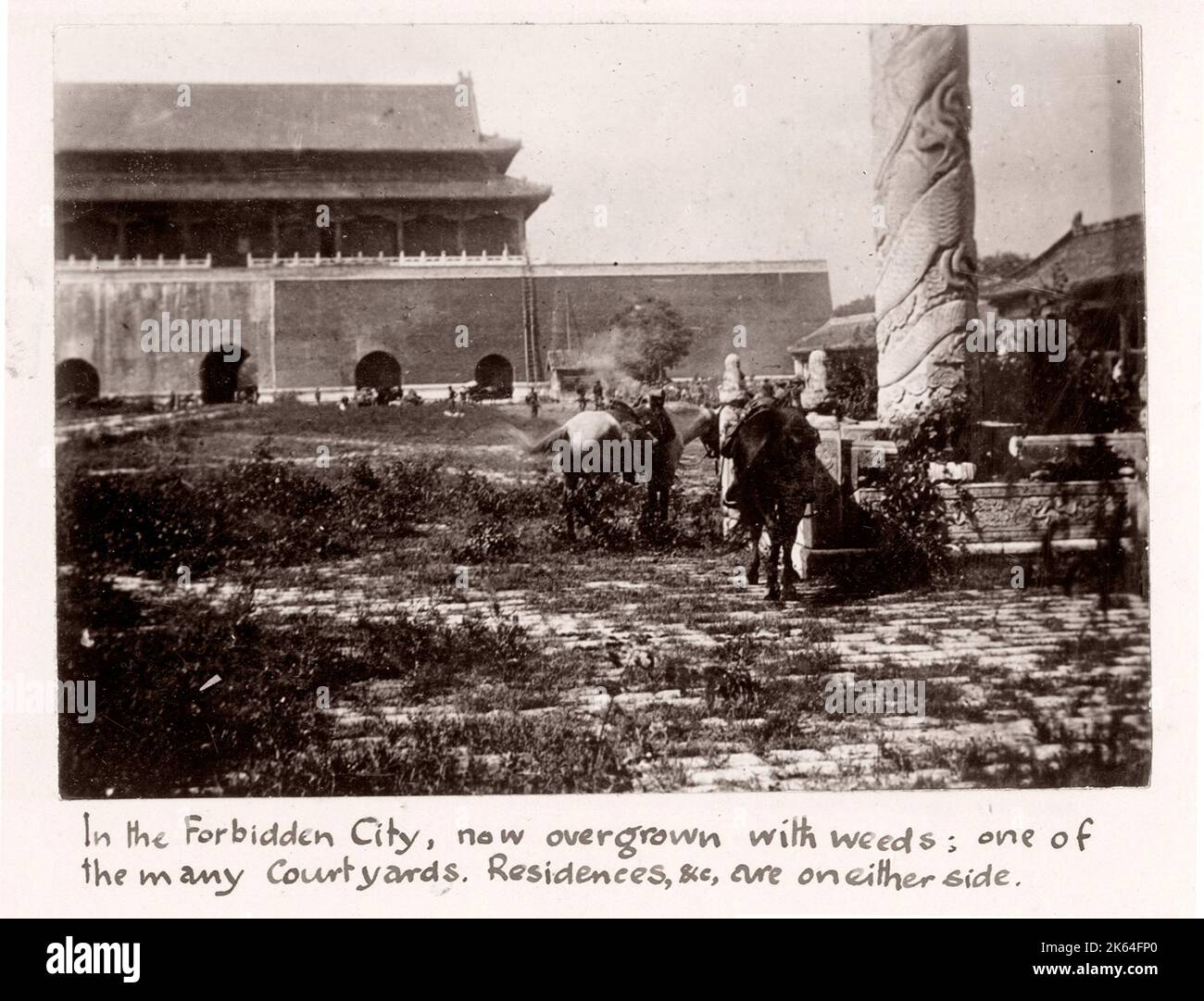 Vintage Photograph China c.1900 - Boxer rebellion or uprising, Yihetuan ...