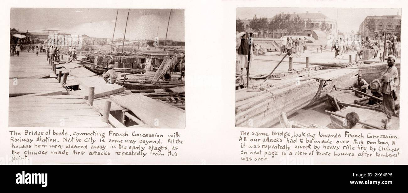 Vintage Photograph China c.1900 - Boxer rebellion or uprising, Yihetuan ...