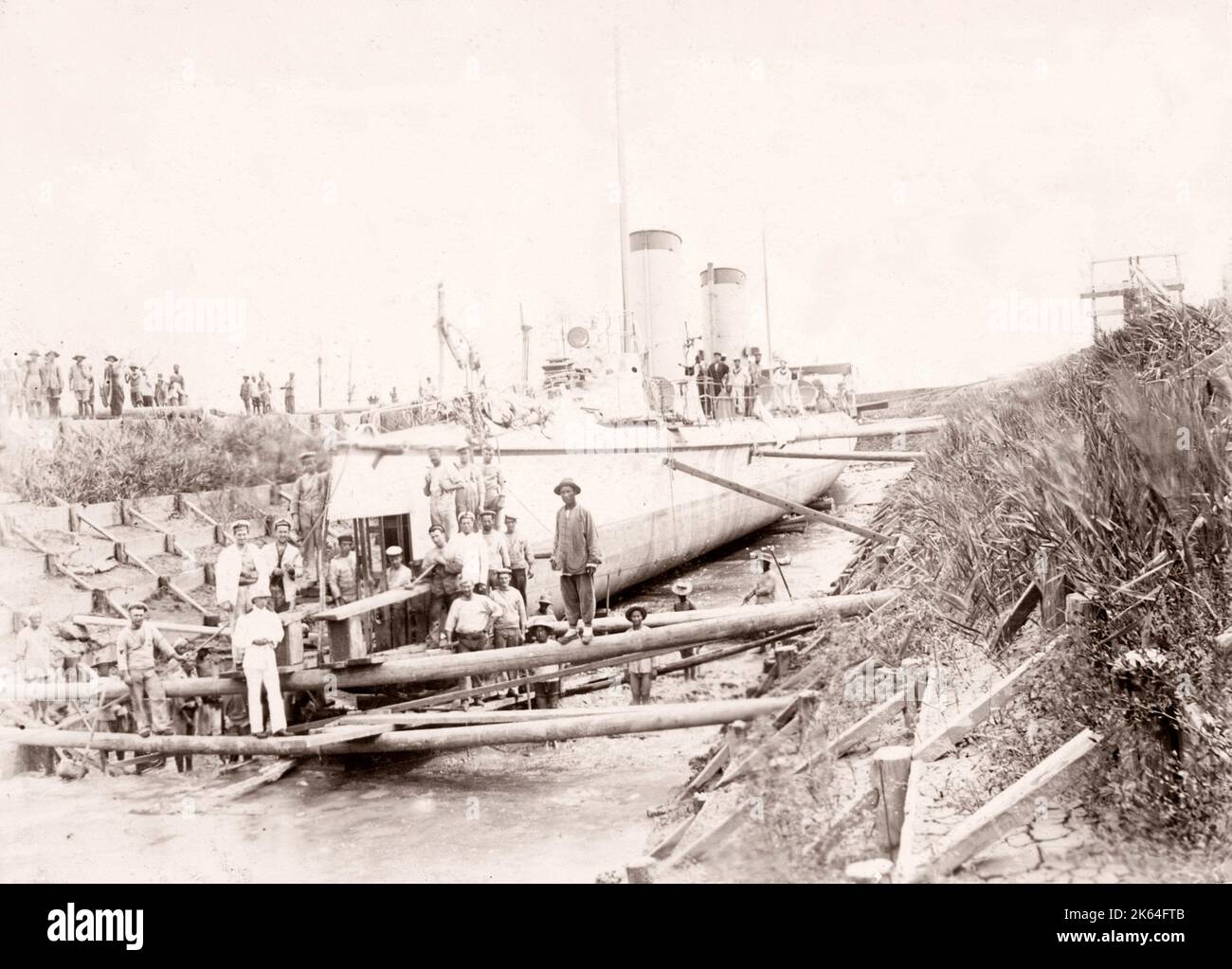 Vintage Photograph China c.1900 - Boxer rebellion or uprising, Yihetuan ...