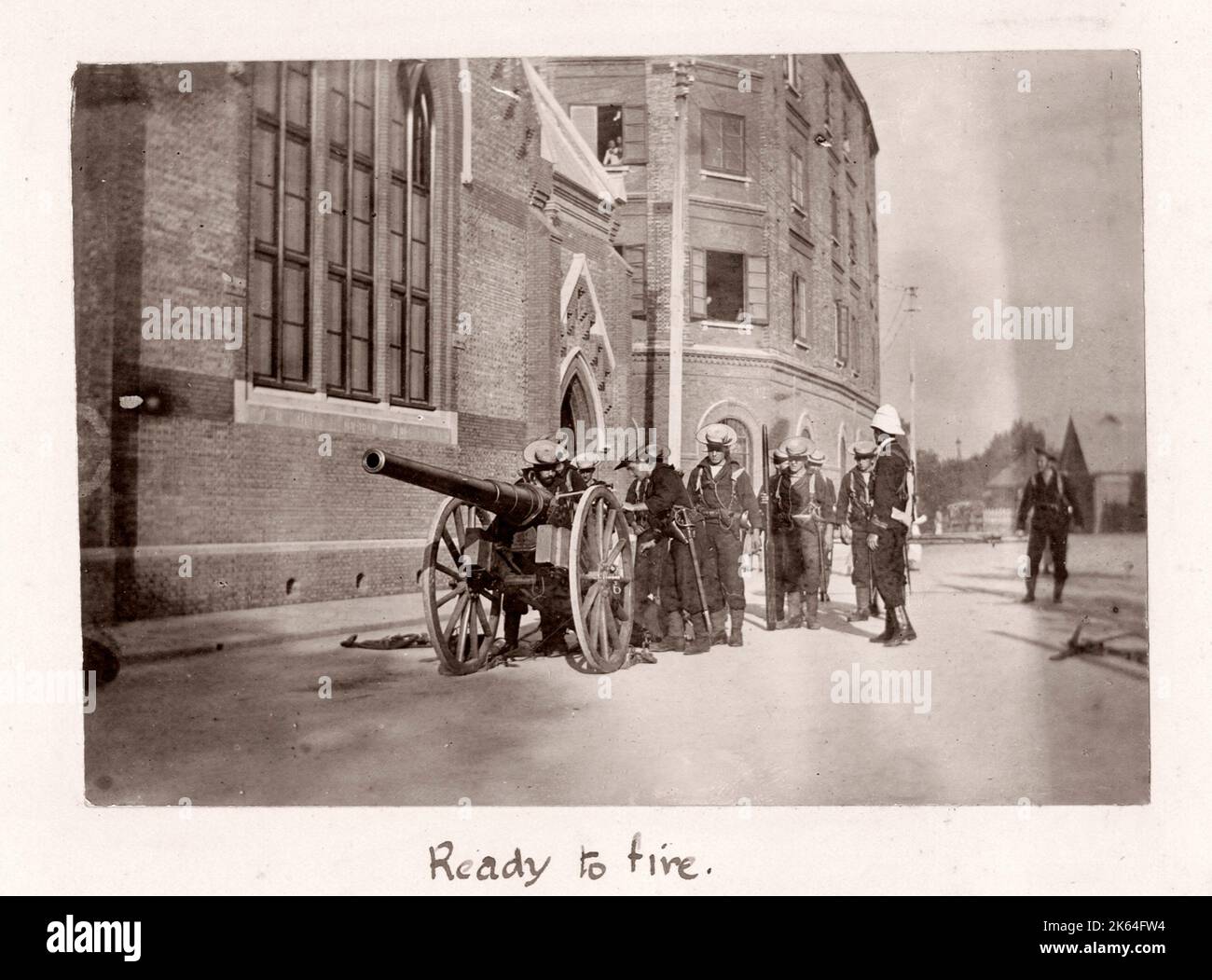 Vintage Photograph China c.1900 - Boxer rebellion or uprising, Yihetuan ...