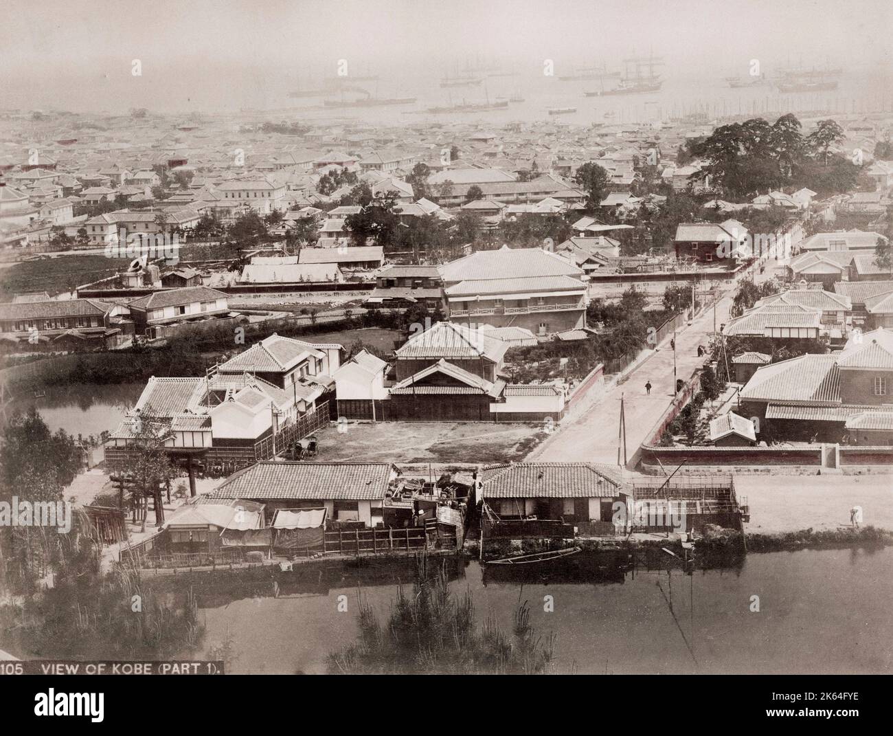Kobe street view historical hi-res stock photography and images - Alamy