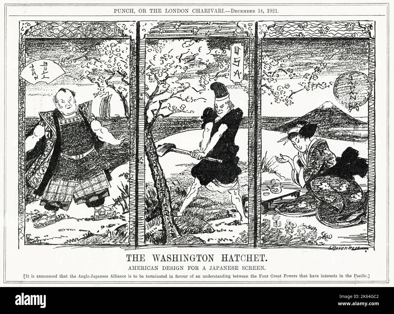 Japan history cartoon hi-res stock photography and images - Alamy