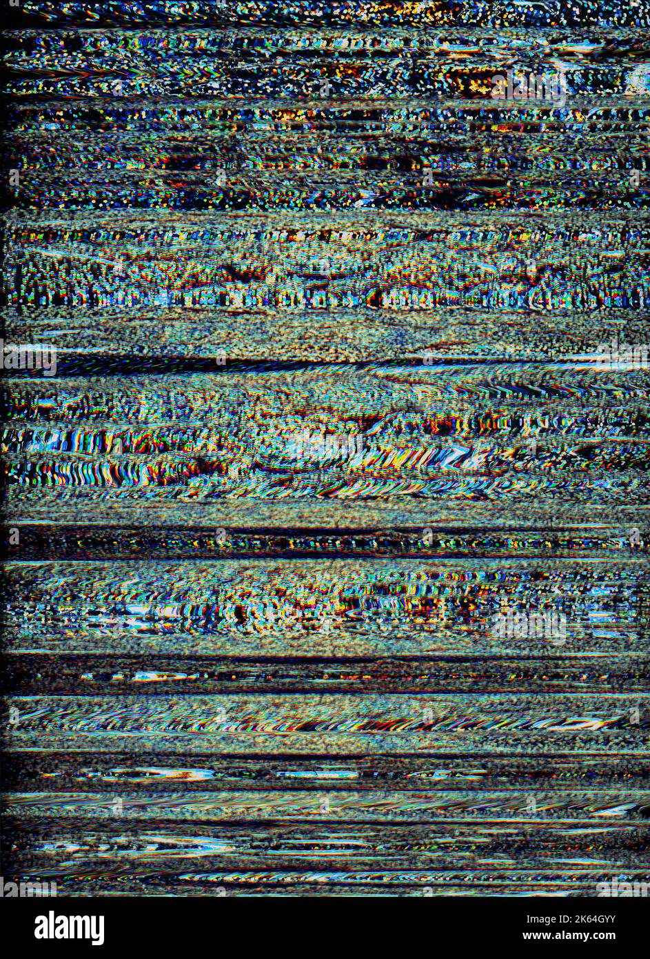 glitch background pixel noise texture orange blue Stock Photo - Alamy