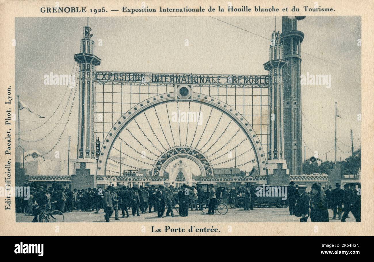 Grenoble 1925 Exposition Internationale de la Houille blanche et du ...