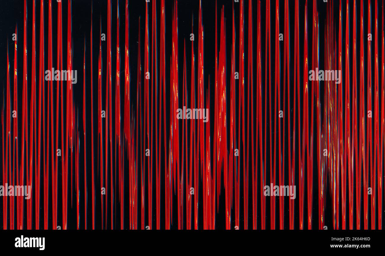 glitch noise texture digital distortion red black Stock Photo - Alamy