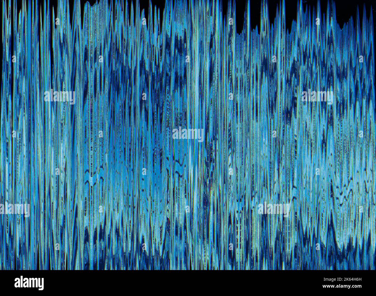 static noise glitch art blue distortion texture Stock Photo - Alamy