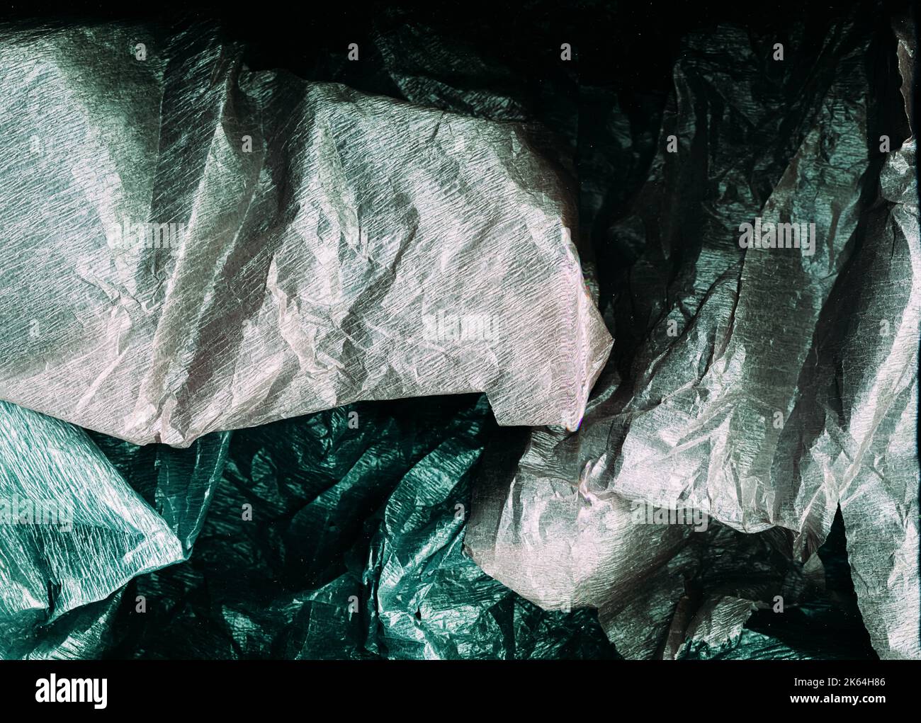 grunge overlay crushed foil texture metallic film Stock Photo - Alamy