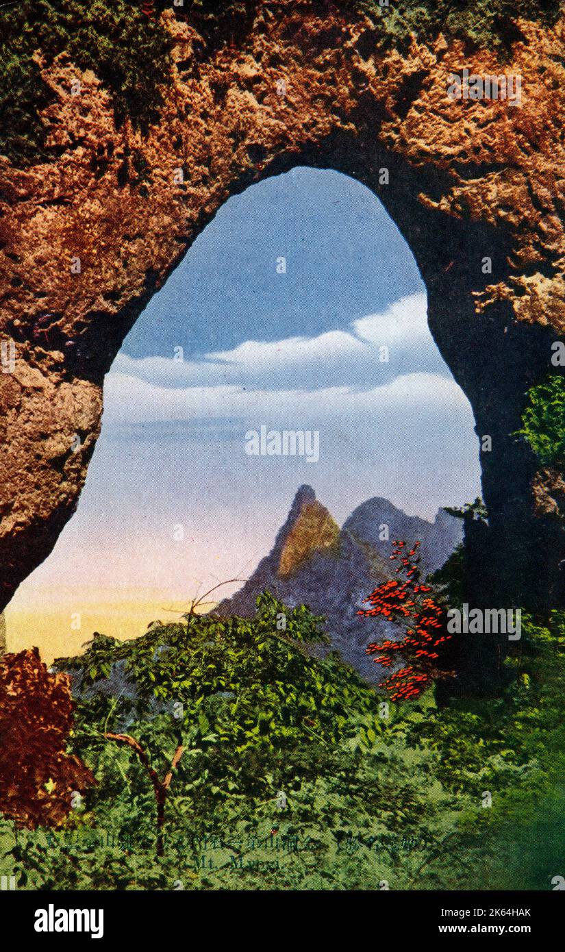 Mount Myogi - one of the major mountains in Gunma Prefecture, Japan ...