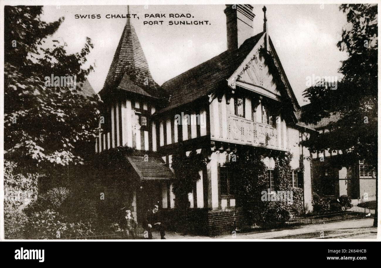 Lever sunlight factory workers homes hi-res stock photography and ...