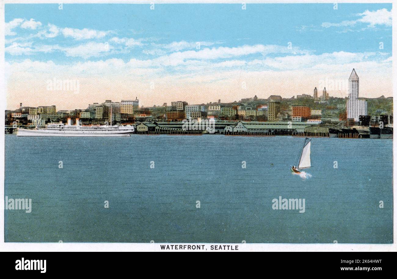 Seattle history hi-res stock photography and images - Alamy