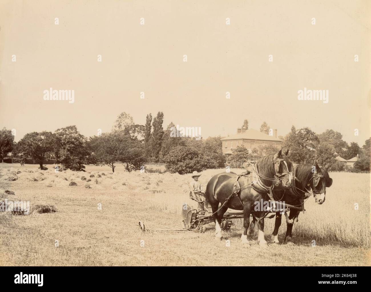 Victorian england farm hi-res stock photography and images - Alamy