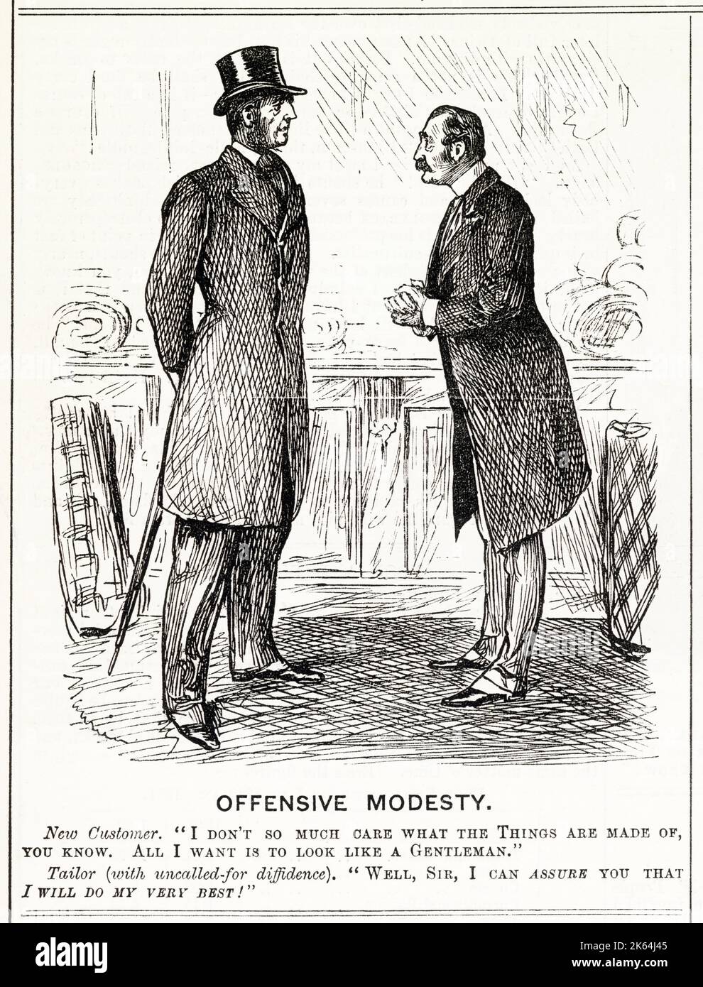 Punch cartoons victorian hi-res stock photography and images - Alamy