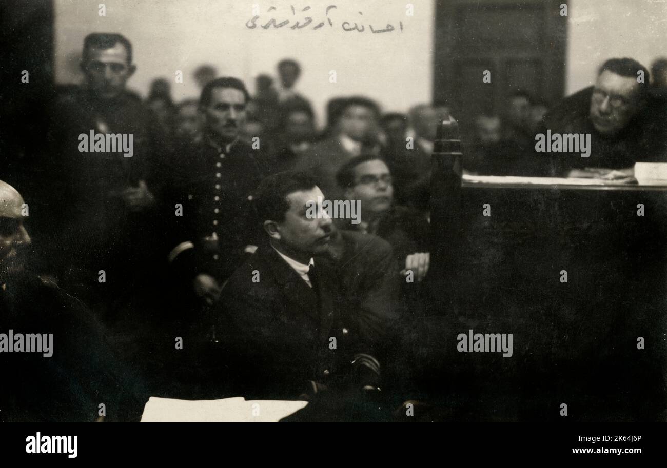Turkish Law Courts - The trial of Ihsan Eryavuz, also known as "Topcu ...
