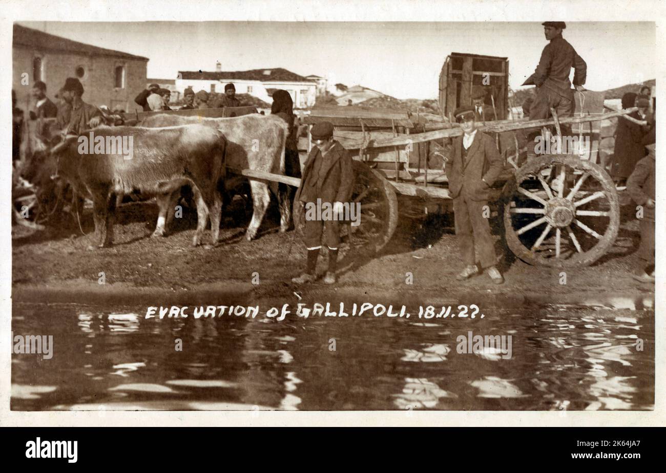 The Evacuation of Greeks from Gallipoli, Turkey - November 18, 1922 ...