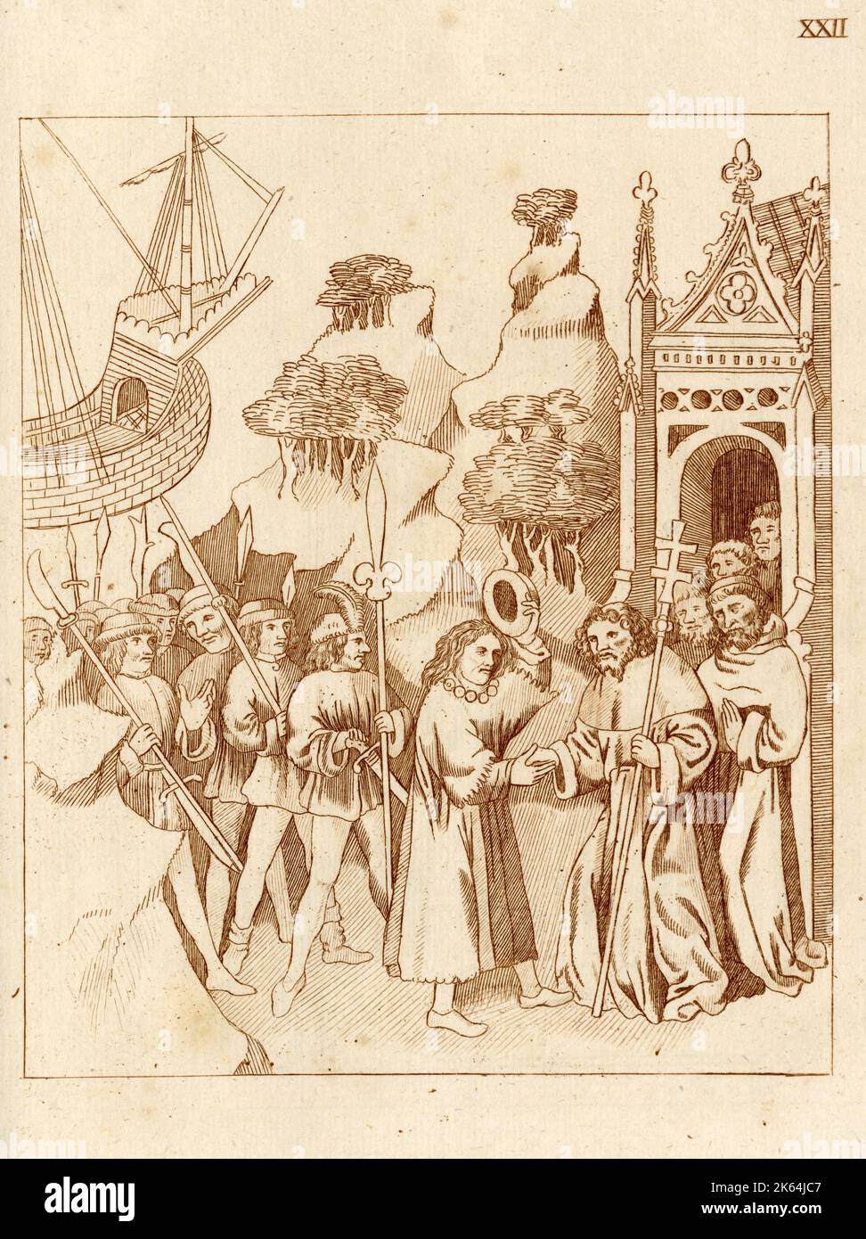 Medieval pilgrims jerusalem hi-res stock photography and images - Alamy