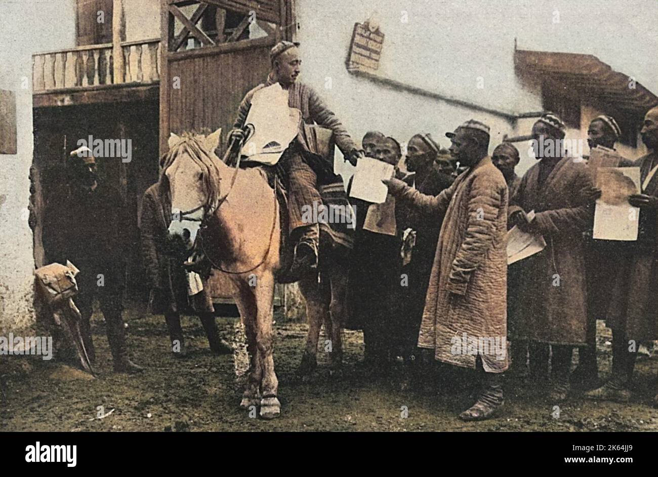 The mail carrier hi-res stock photography and images - Alamy