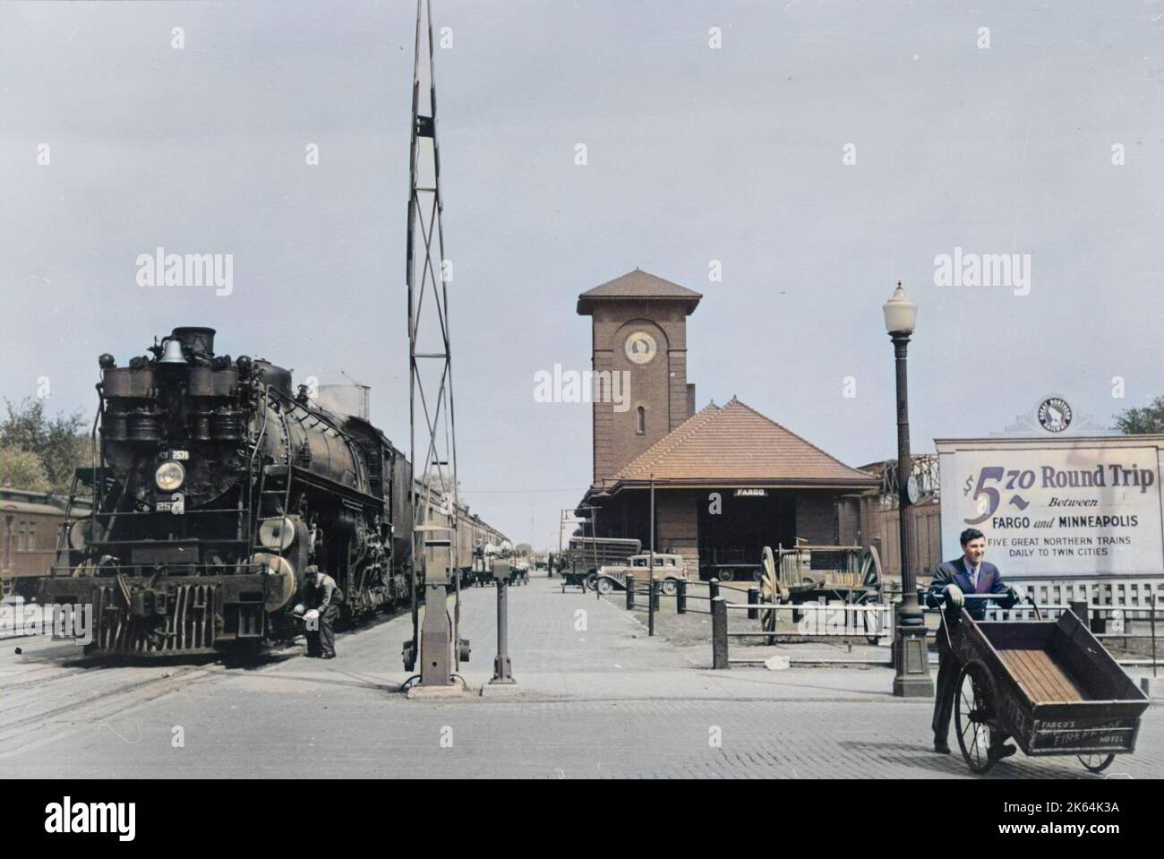 Fargo station hi-res stock photography and images - Alamy