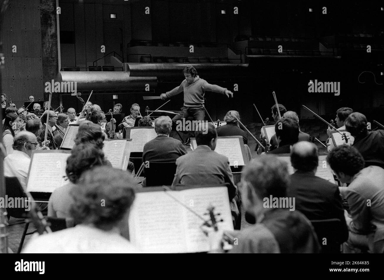 Zubin Mehta, Indian conductor of the New York Philharmonic Orchestra ...