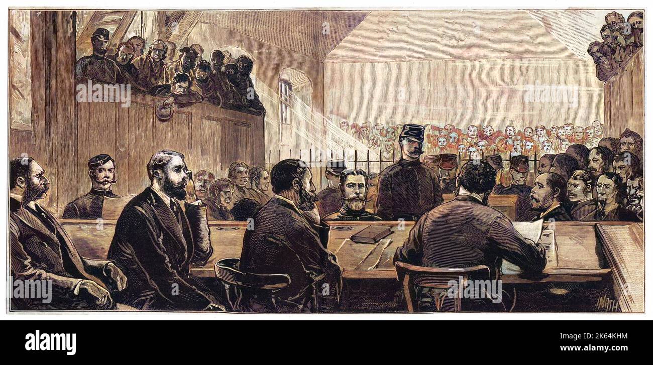 Packed courtroom hi-res stock photography and images - Alamy