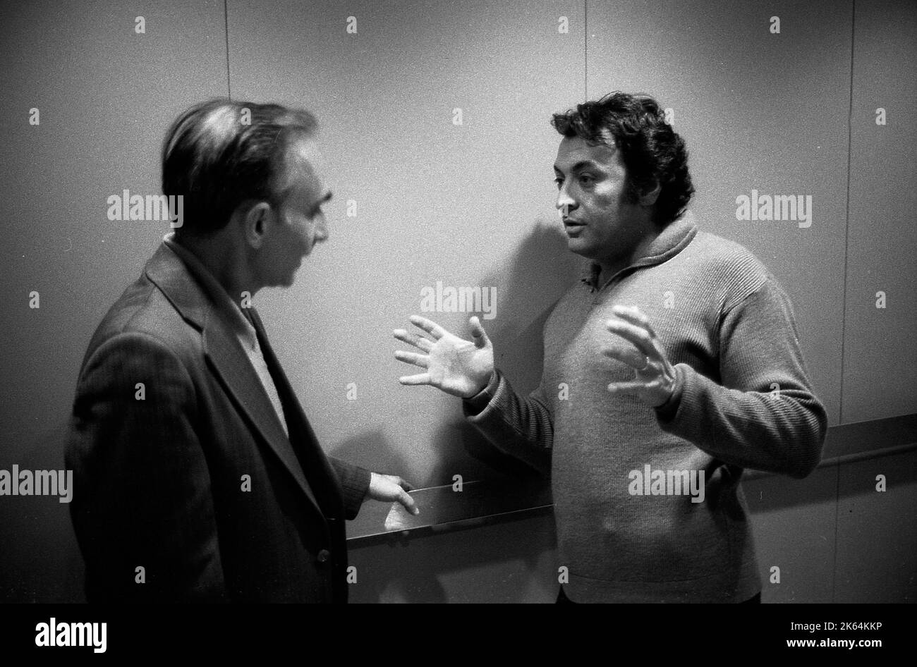 Zubin Mehta, Indian conductor of the New York Philharmonic Orchestra ...